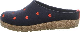 Haflinger Gem&uuml;tliche Hausschuhe f&uuml;r Damen - - Shoes - Damen - Blau - 37 EU