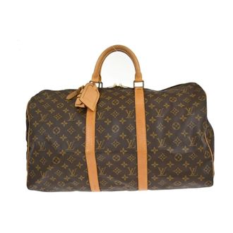 Louis Vuitton unisex, Pre-owned, Brun, Taille: ONE Size Sac de voyage Keepall Pre-owned