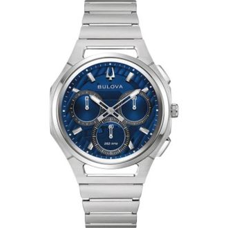 Bulova Curv Chronograph - - Accessories - Herren - Grau - ONE SIZE