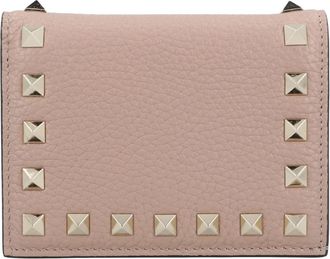 Valentino Garavani Portemonnaie - Rockstud Wallet - Gr. unisize - in Rosa - f&uuml;r Damen