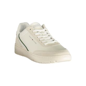 Tommy Hilfiger Color-Block Canvas Sneaker - White