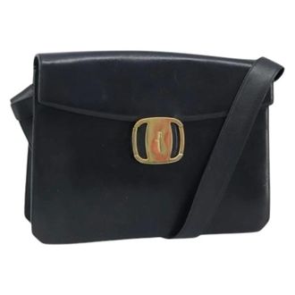 Ferragamo Sac bandouli&egrave;re Pre-owned - Femme - Pre-owned - Noir - Taille: ONE Size