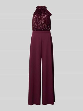 Swing Regular Fit Jumpsuit mit Pailettenbesatz