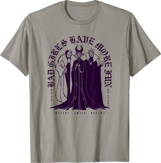 Disney Villains Bad Girls Have More Fun T-Shirt
