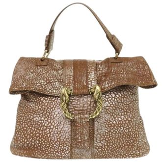 Bulgari Pre-owned Cuir sacs-main - Femme - Pre-owned - Brun - Taille: ONE Size