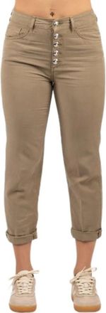 Dondup Femme, Jeans, Brun, Taille: W26 Cropped Jeans