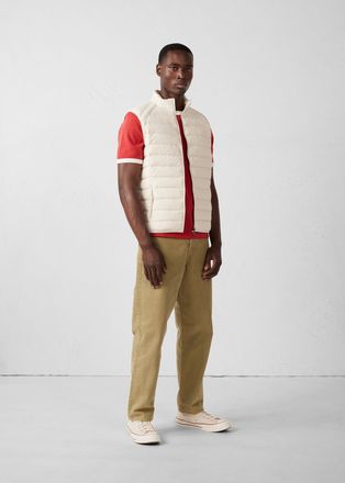 Jott Doudoune sans manches stretch Naturel Arafo - Taille XXL