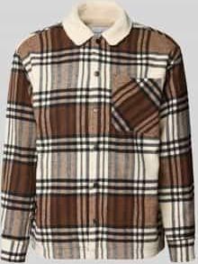 Jack & Jones Regular Fit Hemdjacke mit Teddyfell Modell ZAC