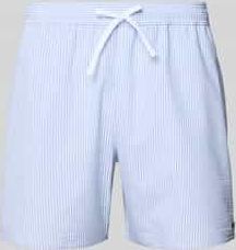 Lacoste Badeshorts aus Baumwoll-Mix