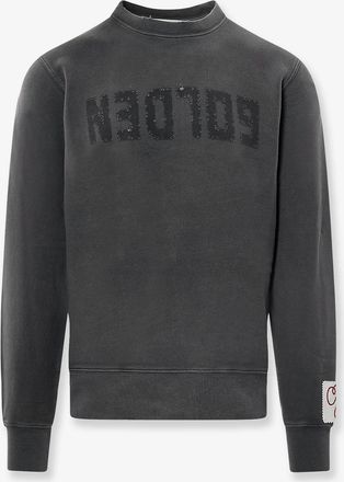 Golden Goose Regular Distressed cotton sweatshirt - GOLDEN GOOSE DELUXE BRAND - gender_Man
