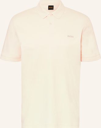 HUGO BOSS Jersey-Poloshirt Pe weiss