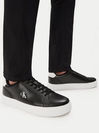 Calvin Klein Sneakers Classic Cupsole Laceup Lth YM0YM01435 Schwarz