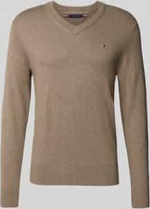 Tommy Hilfiger Regular Fit Pullover aus Baumwoll-Kaschmir-Mix