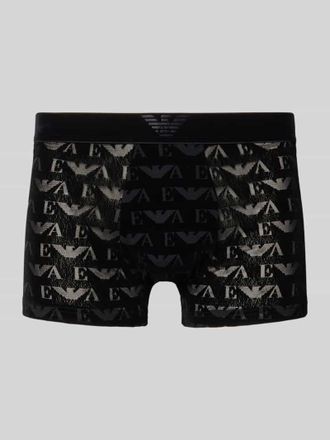 Emporio Armani Trunks mit Logo-Muster
