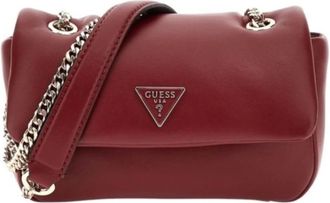 Guess Femme, Sacs, Rouge, Taille: ONE Size Mini Sac Bandouli&egrave;re