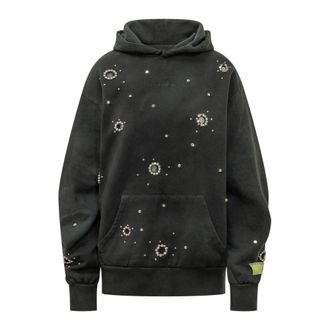 Des_Phemmes Oversized Hoodie - - Sweatshirts & Hoodies - Damen - Schwarzk - S