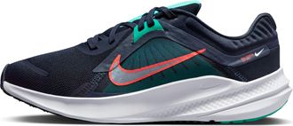 Nike Damen WMNS Quest 5 Niedrig, Obsidian/Wei&szlig;/helles Jade/Rot, 40 EU