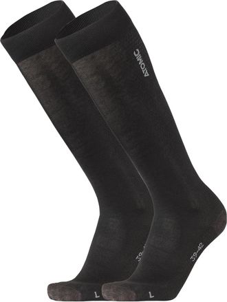 Atomic Pro Ski-Socken I Dünne Skisocken ohne Polsterung I Leichte Strümpfe für Damen & Herren I Kniestrümpfe mit nahtloser Zehenbox I Skistrümpfe aus Merinow