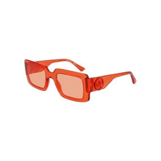 Longchamp Femme, Accessoires, Orange, Taille: ONE Size Lunettes de soleil &eacute;l&eacute;gantes &agrave; monture inject&eacute;e