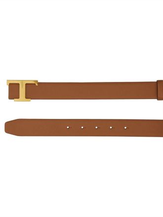 Tod's Reversible Calfskin Belt - Brown