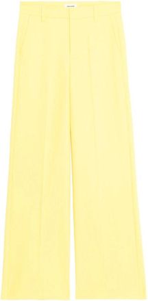 Zadig&Voltaire Femme, Pantalons, Jaune, Taille: 38 FR Pantalon Panol
