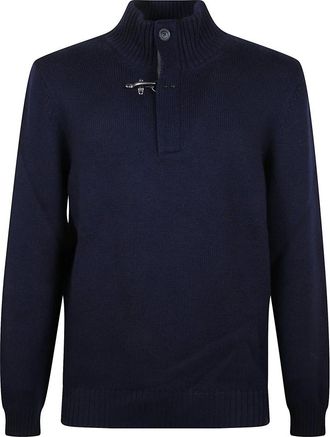 Fay Homme, Pulls, Bleu, Taille: M Col roulés