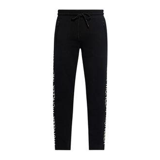 Moncler Logo-bestickte Sweatpants - - Trousers - Herren - Schwarzk - M