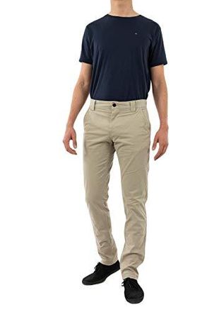 Tommy Jeans Homme Tjm Scanton Chino Pant Pantalon, Beige (Stone Aep), W27/L34