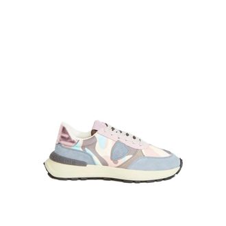 Philippe Model Femme, Chaussures, Multicolore, Taille: 39 EU Antibes Low Camouflage Baskets