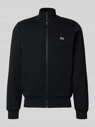 Lacoste Regular Fit Sweatjacke aus Baumwoll-Mix