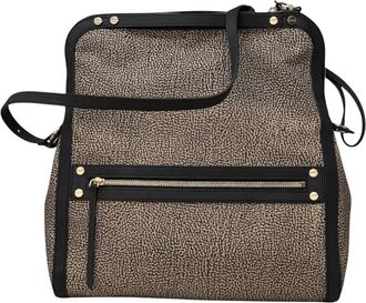 Borbonese Femme, Sacs, Multicolore, Taille: ONE Size Borsa Hobo Medium