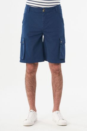 ORGANICATION Herren vegan Cargo-Shorts Navy