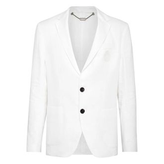 Billionaire Boys Club Homme, Vestes, Blanc, Taille: M Blazer en lin