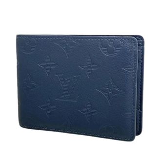 Louis Vuitton Portefeuille bi-pli Pre-owned - Homme - Pre-owned - Bleu - Taille: ONE Size