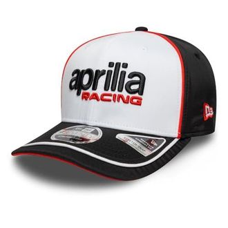 New Era Casquette 9SEVENTY Stretch Snap Aprilia Logo Blanc Taille Unique