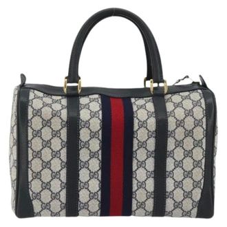 Gucci Sac &agrave; main vintage Pre-owned - Femme - Pre-owned - Bleu - Taille: ONE Size