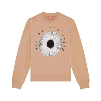 Diesel Stylische Sweatshirts und Hoodies - - Sweatshirts & Hoodies - Herren - Gelb - M
