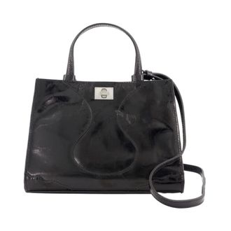 Zadig&Voltaire Jack Nano Vintage Patent Bag - - Bags - Damen - Schwarzk - ONE SIZE
