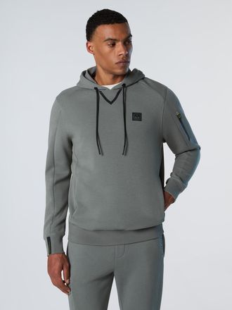 North Sails Kapuzenpullover Piqu&eacute; Scuba Stoff