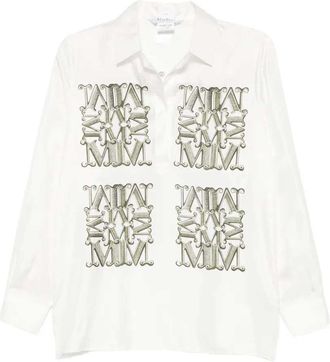 Max Mara Chemise en soie Max Marabesque