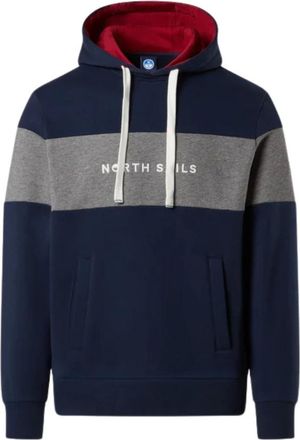 North Sails Homme, Sweatshirts et sweats &agrave; capuche, Multicolore, Taille: XL Maxi Stripe Sweat &agrave; capuche