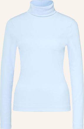 Zaida Za&iacute;da Rollkragenshirt blau