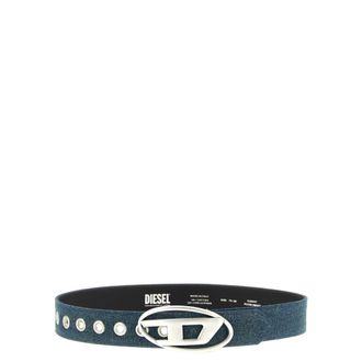 Diesel Femme, Accessoires, Bleu, Taille: 75 CM B-1Dr Leather Belt