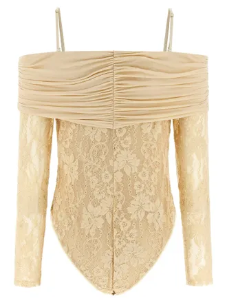Zimmermann Rebellion Bodysuit - Cream
