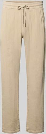 Lindbergh Straight Fit Sweatpants in Musselin-Optik