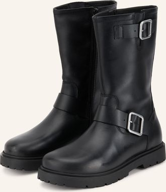 Birkenstock Biker Boots Highwood Mid schwarz