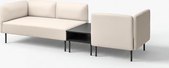 IKEA LILLEHEM 3er-Sitzelement mit Ablage