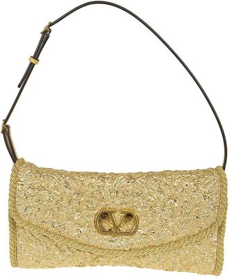 Valentino Garavani Femme, Sacs, Jaune, Taille: ONE Size DeVain Small Shoulder Bag