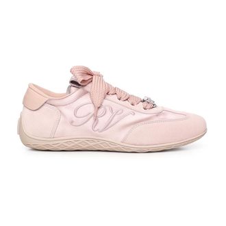 Roger Vivier Viv Low Sneakers - - Shoes - Damen - Rosa - 38 EU