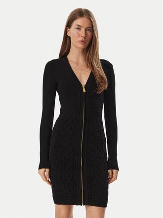 Guess Strickkleid G6BK09 Z1547 Schwarz Regular Fit